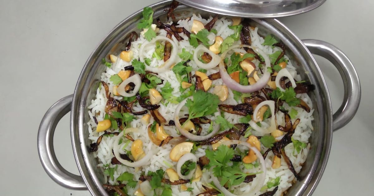 Veg Layered Biryani Recipe by Dream Thakrar - Cookpad