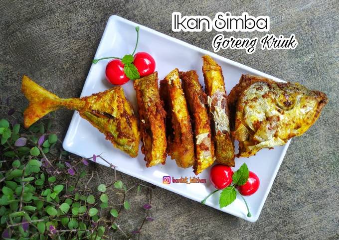 Resep Ikan Simba Goreng Kriuk oleh Buntat Kitchen - Cookpad