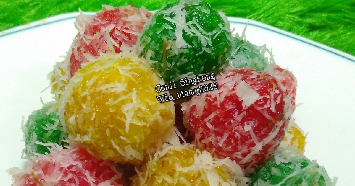 Resep Cenil Singkong oleh Wie Utamy - Cookpad