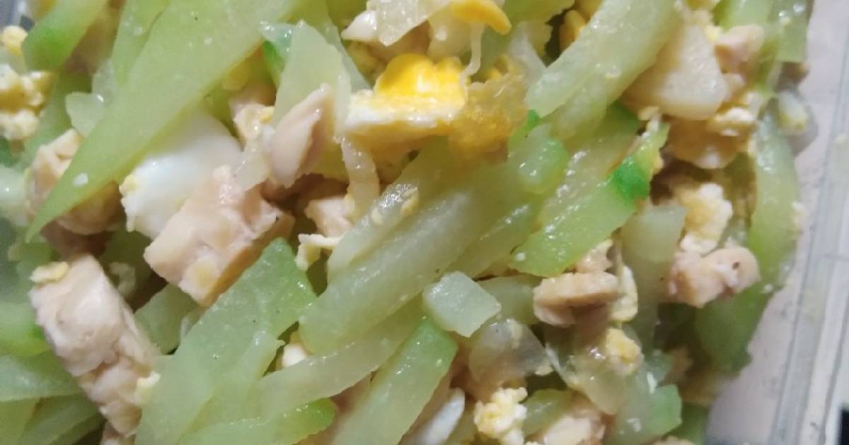 27 resep tumis labu siam tempe telur enak dan mudah - Cookpad