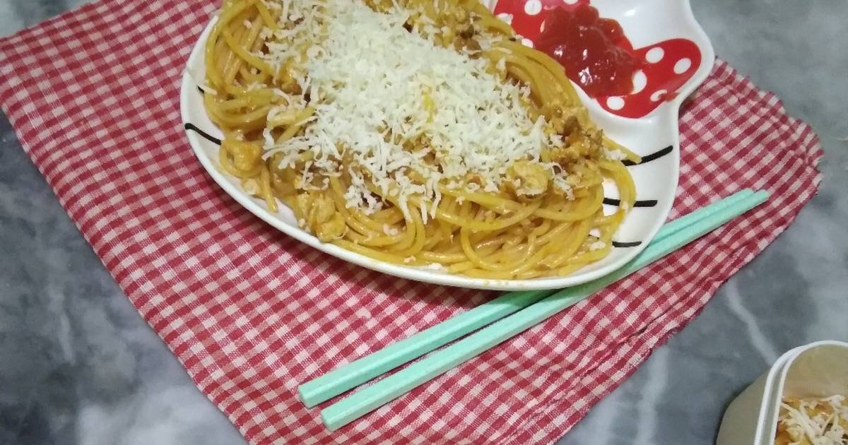 111 resep spaghetti bolognese daging ayam cincang enak dan mudah - Cookpad