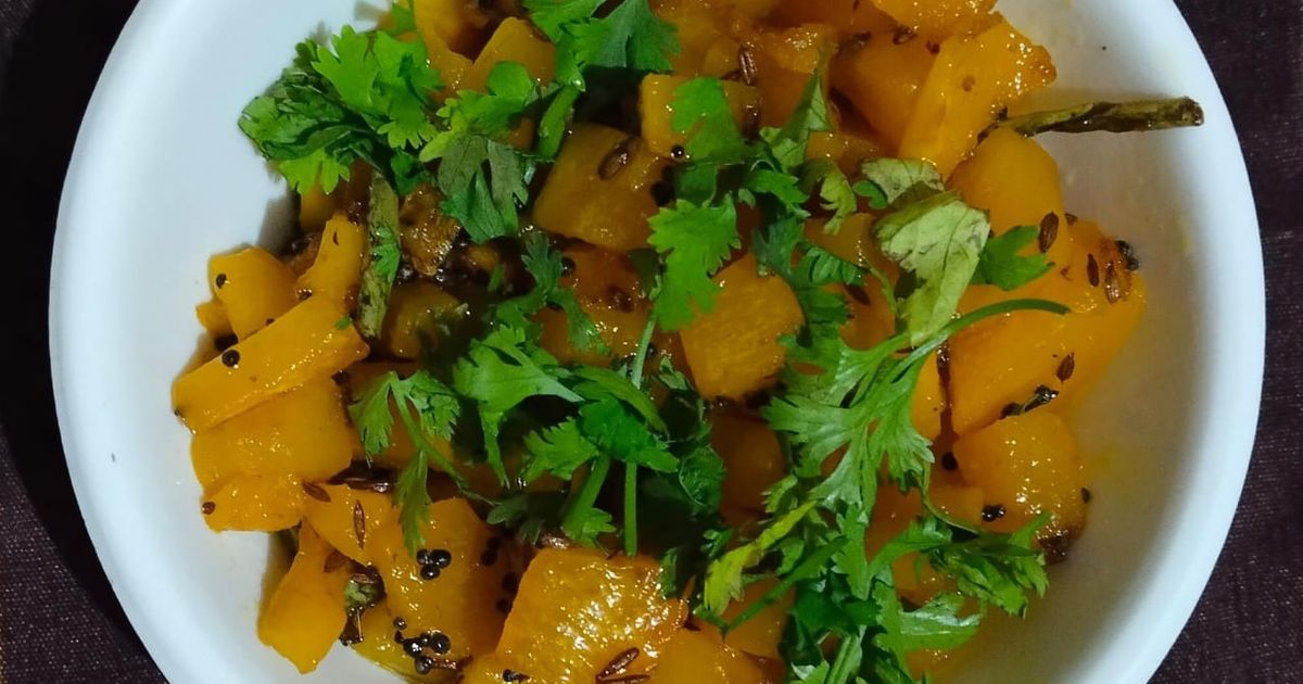 Pumpkin Stir Fry Recipe by Preeti V. Salvi - Cookpad