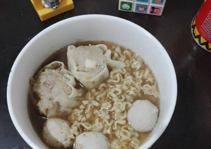 Resep Dimsum kuah lada hitam oleh Ani Brilian - Cookpad