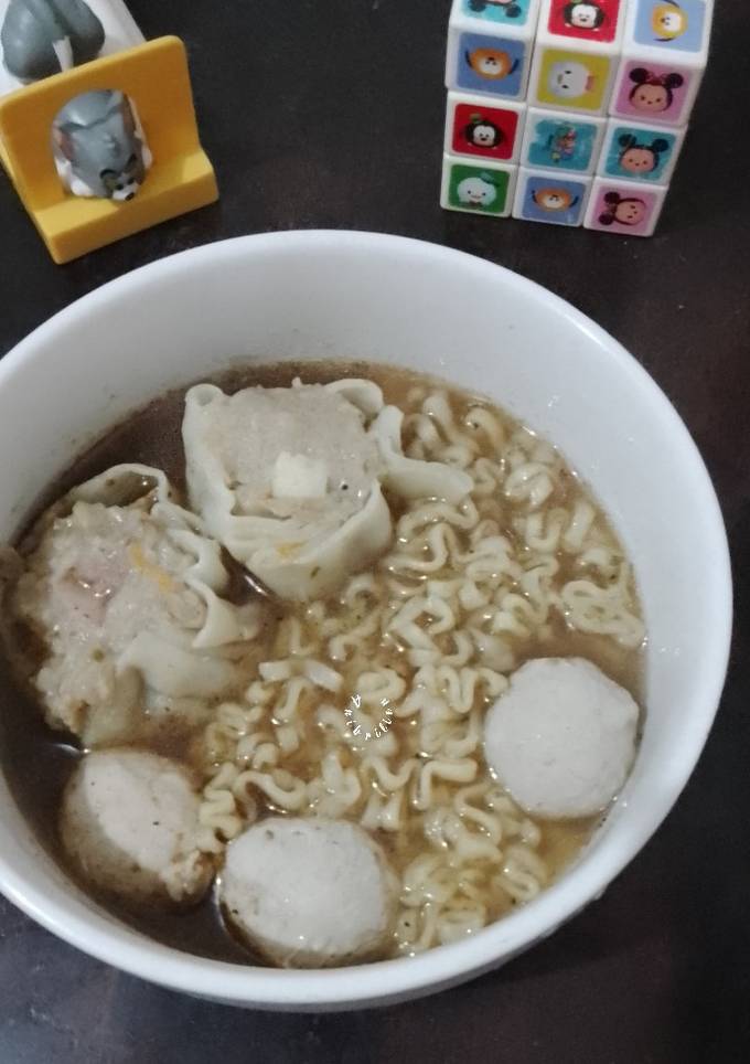Resep Dimsum kuah lada hitam oleh Ani Brilian - Cookpad