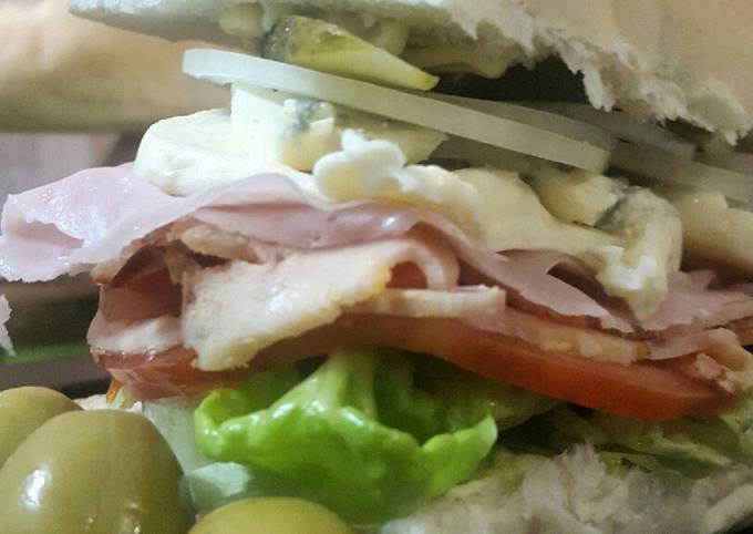 Sándwich Primavera Receta de Nerio- Cookpad