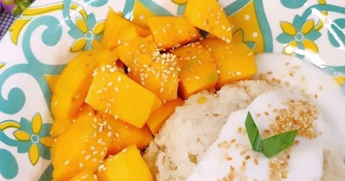 Resep Mango Sticky Rice oleh Sesilia Ernita Putri Utami - Cookpad