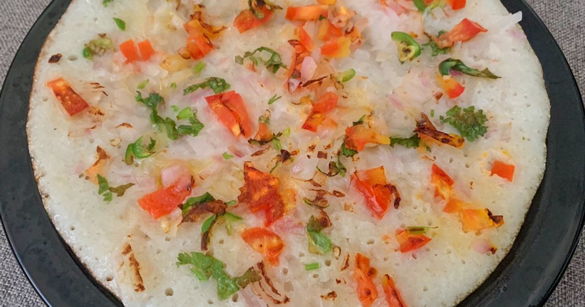 Onion & Tomato Uttapam Recipe by Anjali Suresh - Cookpad