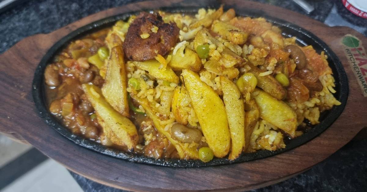 Sizzler Recipes: Indian Restaurant Style Veg, Italian & More Dishes