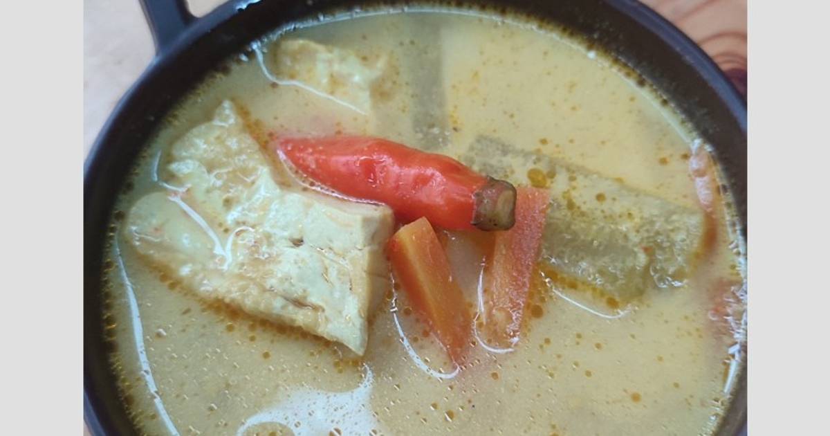 Resep Sayur Lodeh Manisa + Tahu + Wortel oleh Safitri Yunitasari - Cookpad