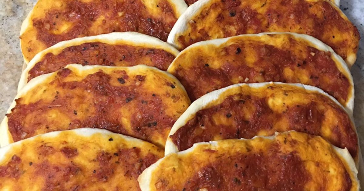 Pizzas Individuales Con Harina Pureza (P/Frizar) Receta de ...
