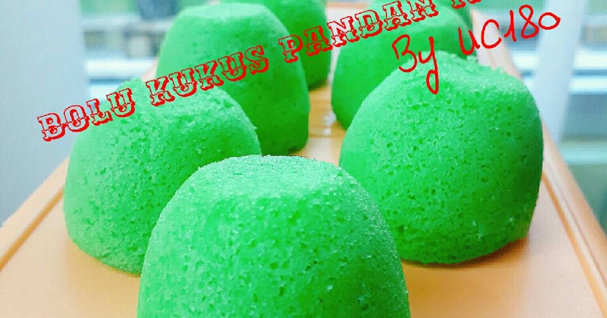 Resep Bolu Kukus Pandan Mini oleh uci80 - Cookpad