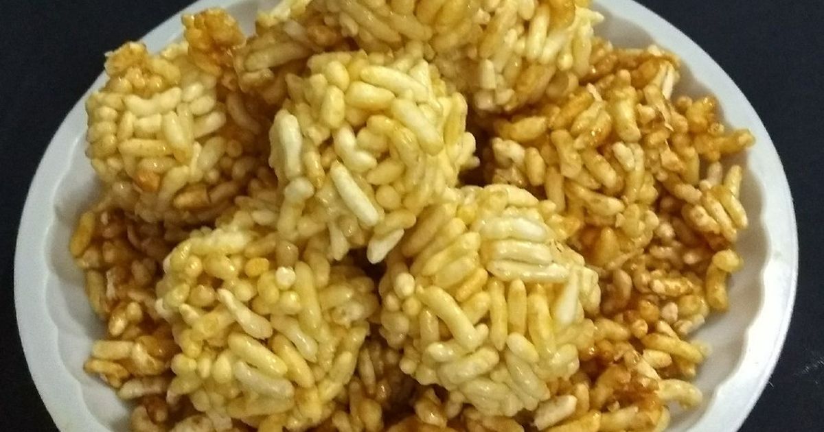 Puffed Rice Laddu Home Recipes - Cookpad
