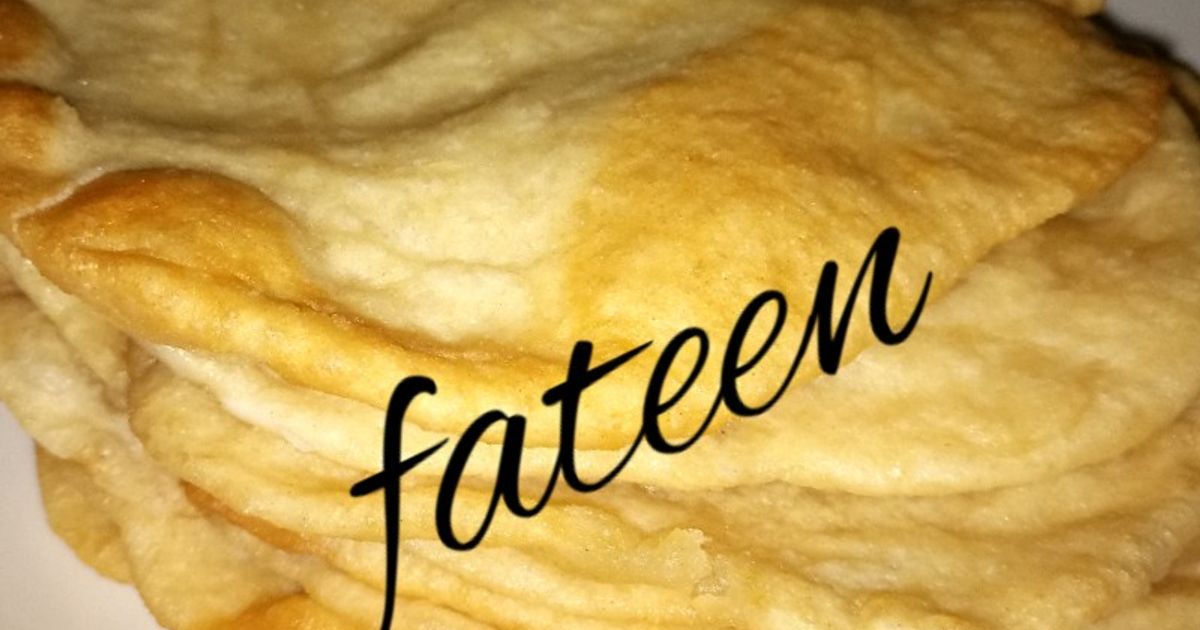 Arabian Patera Recipe by Fateen - Cookpad
