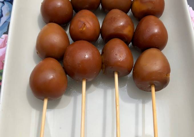 Resep Sate telur puyuh ala angkringan oleh El Vira - Cookpad