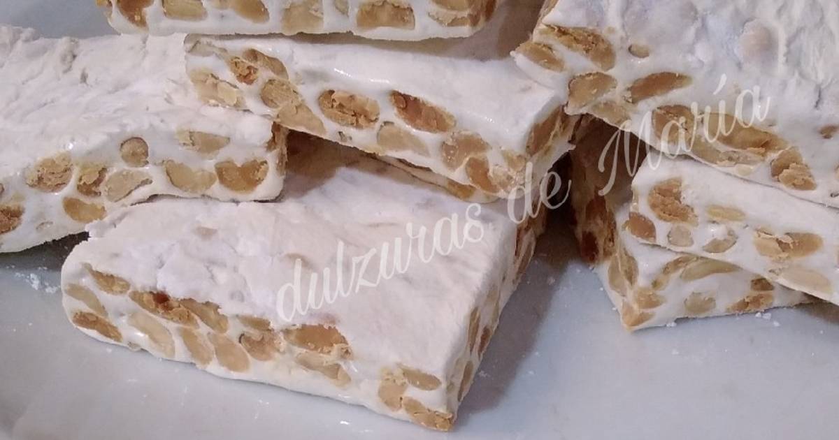 Turrón de maní Receta de Marìa 🍒- Cookpad