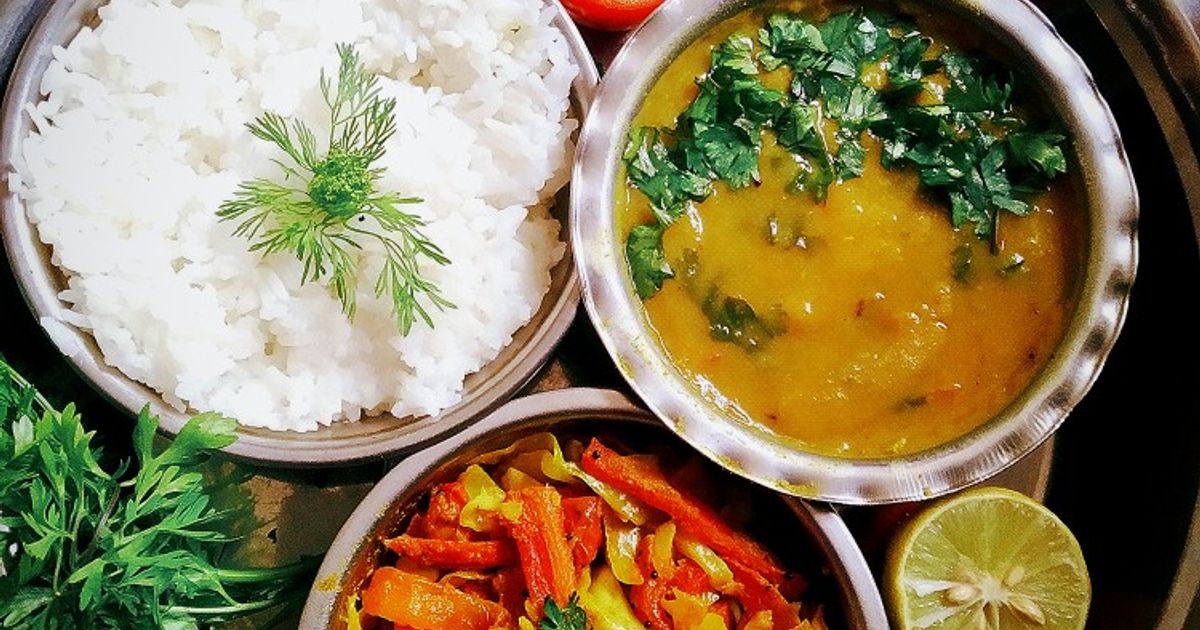 Nasim Panjwani દ્વારા રેસીપી દાળ અને કોબીજ નો સંભારો (Dal Kobij ...