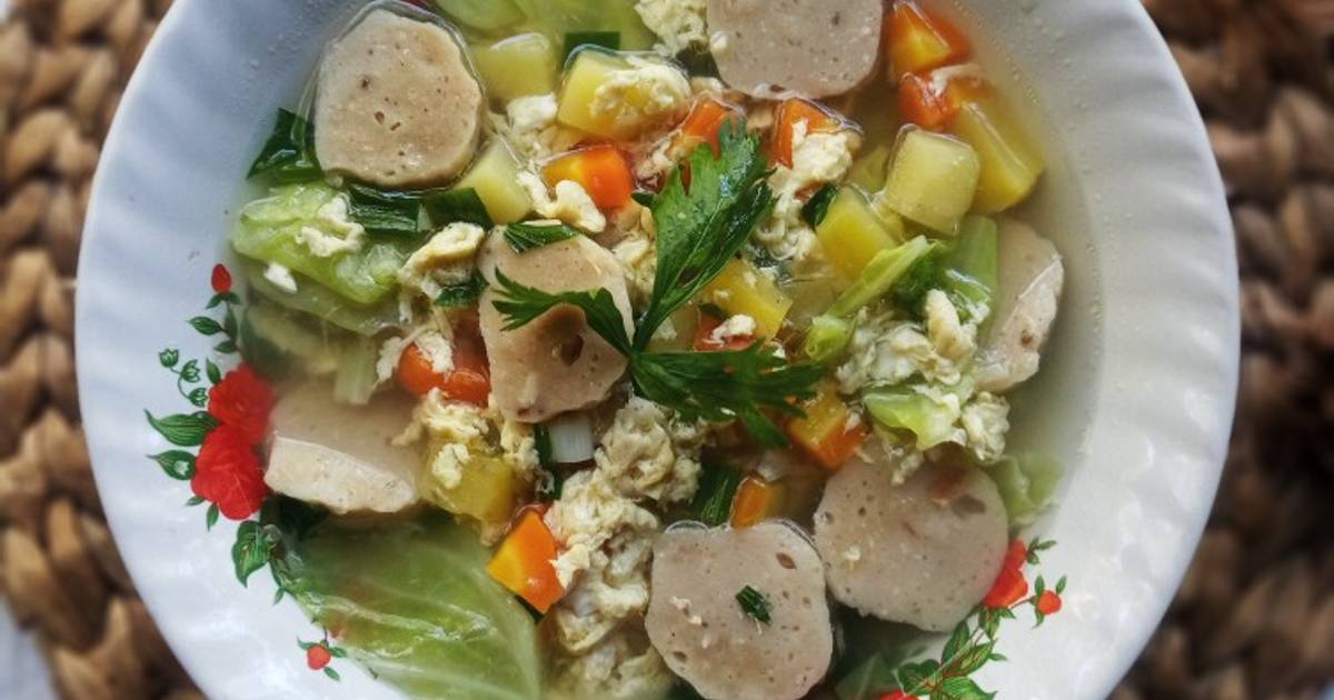 262 resep sayur sop kentang wortel dan kol dan telur enak dan mudah ...