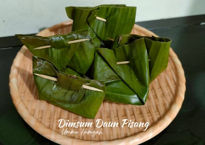 Resep Dimsum Daun Pisang oleh Ayu Umha - Cookpad
