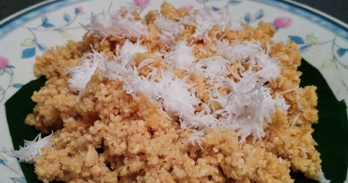 Resep Tiwul Krawu (makanan khas Gunungkidul) oleh Indah Ayu - Cookpad