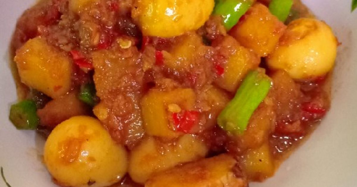 Resep Sambal Goreng Kentang oleh Niela Intan - Cookpad