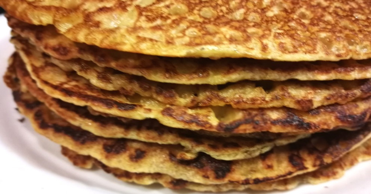 Pancakes Integral Receta de "cocinar con jorgette"- Cookpad