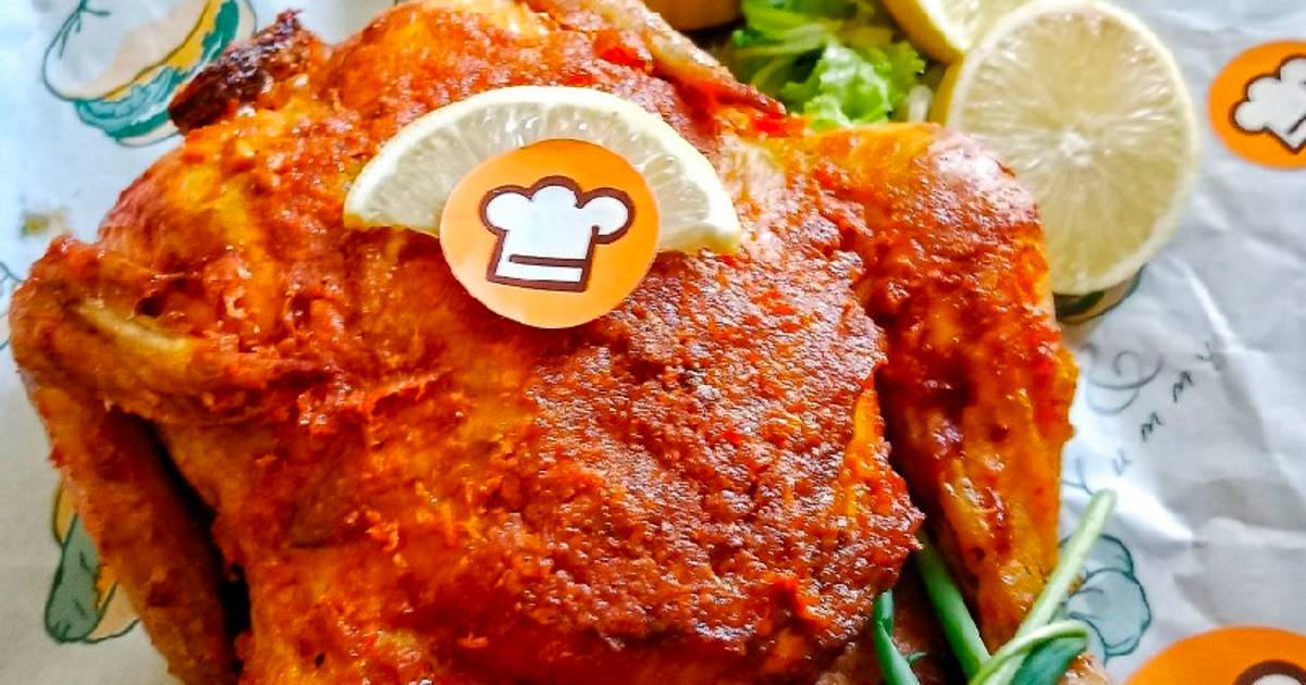 Resep Ayam Panggang Bumbu Gulai Minang Oleh Mena Andriana Cookpad