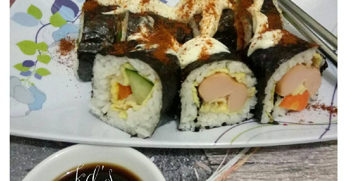 Resep Makizushi/Roll Sushi oleh kiki Dewi - Cookpad