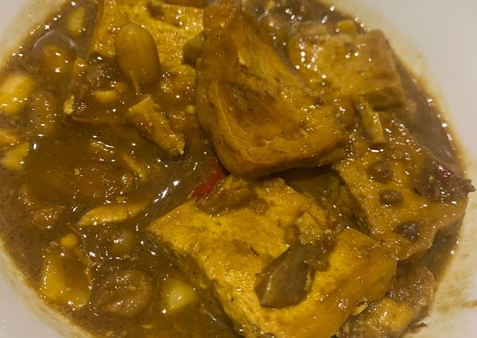 Resep Babi masak tauco oleh carin - Cookpad