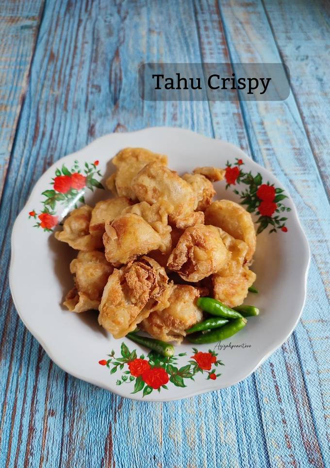 Resep Tahu Crispy Kriuk enak oleh AzizahPrantoro - Cookpad