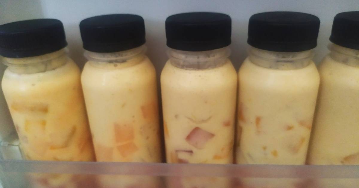 Resep Mango milk cheese jelly oleh Henizzam Food Kitchen - Cookpad