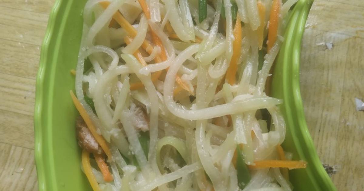 Resep Sayur Ketimun Jepang a.k.a Labu Siam Wortel Buncis Cah oleh ...