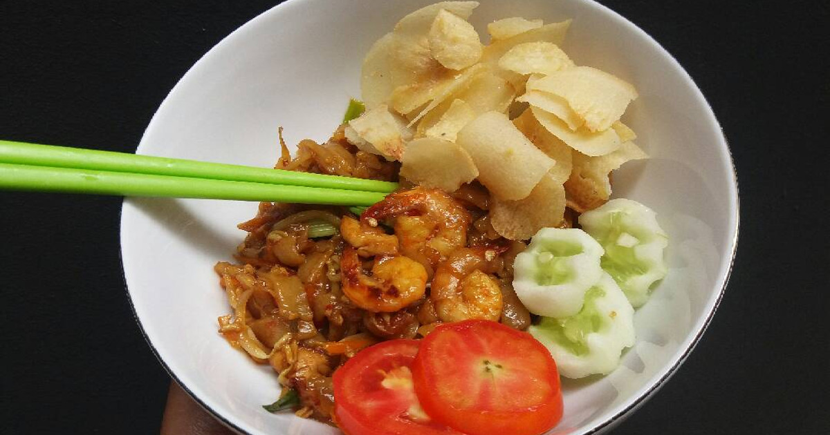 Resep Kwetiau Udang Ala Chineese Resto oleh Novalia Rika - Cookpad