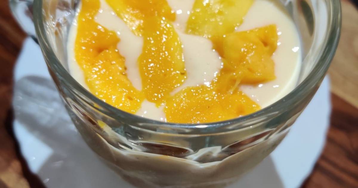 Mango Milk Shake with Vanilla Ice Cream Recipe by rama - Cookpad