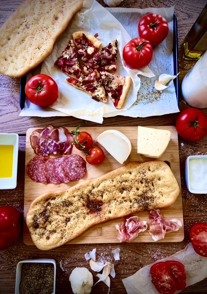 “Coca de sal” o base para pizza 🍕!! Receta de Marichusi- Cookpad