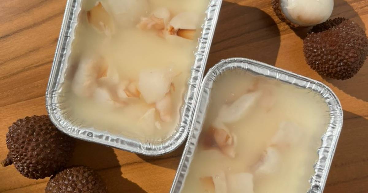 240 resep puding leci buah kaleng enak dan mudah - Cookpad
