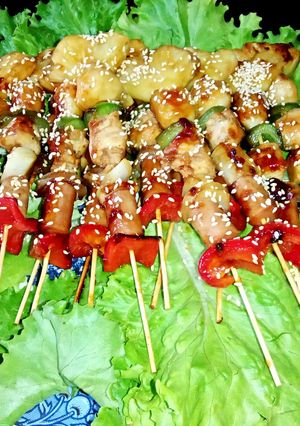 Resep Chicken Yakitori Khas Jepang Dengan Saus Bbq oleh Mahbubah Najah ...