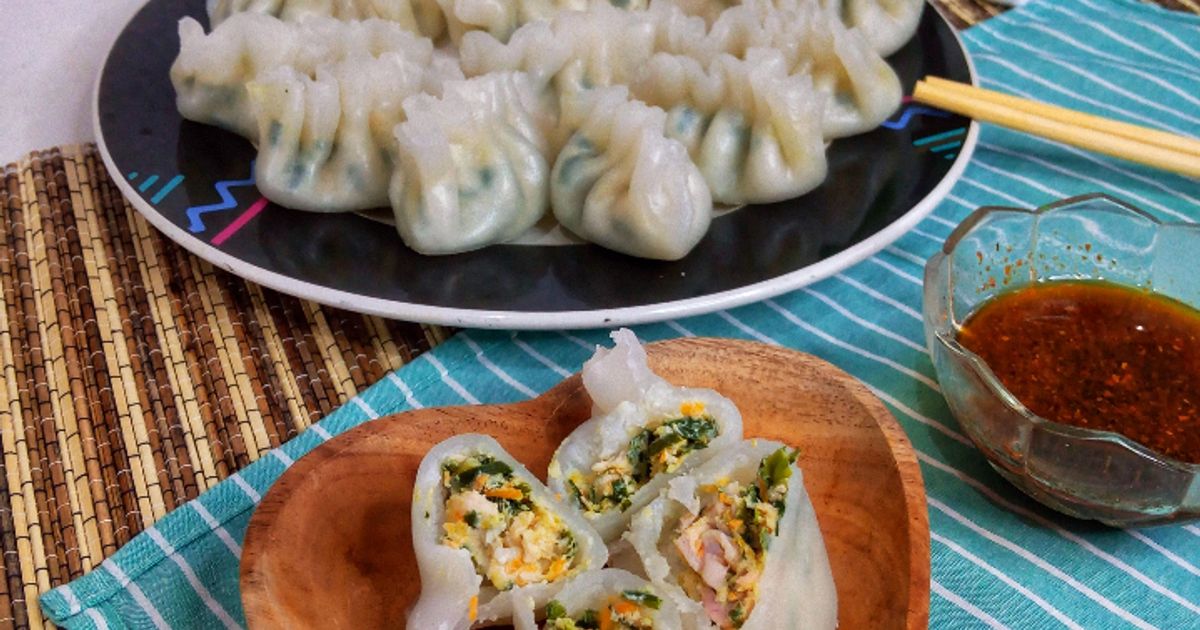 Resep Crystal Dumpling (Isi Ayam Dan Sayuran) oleh Baking With 'Otang ...