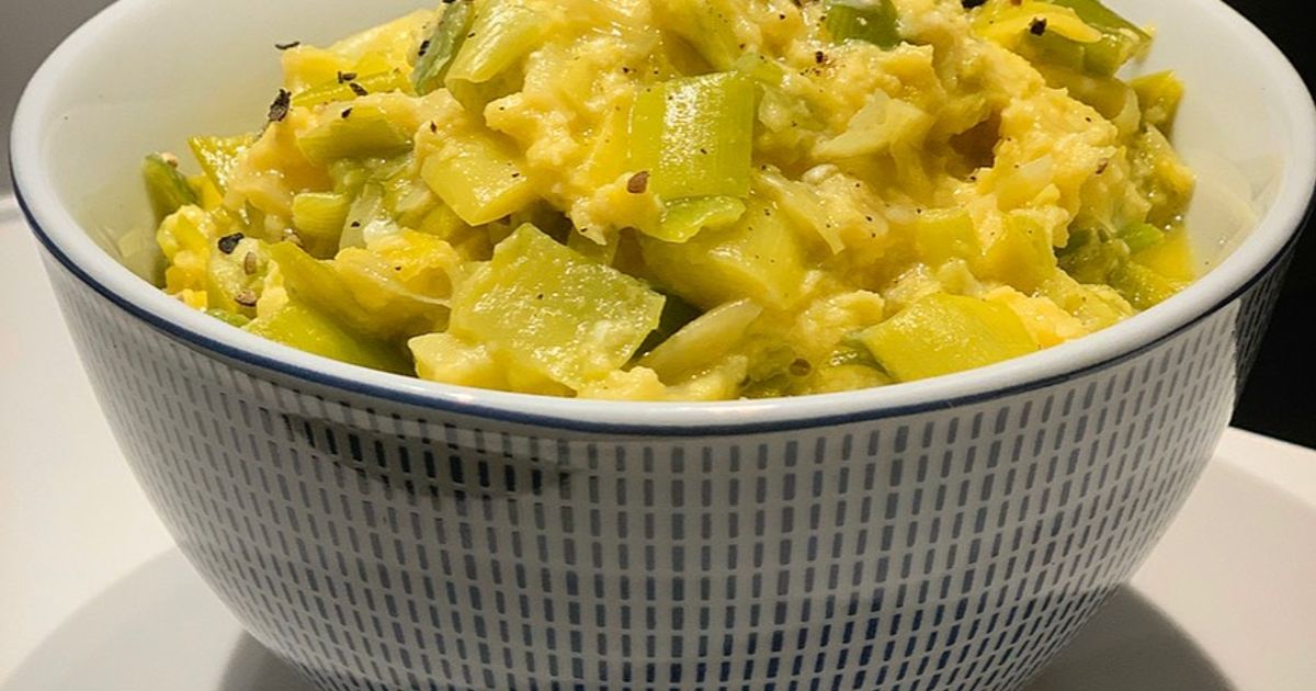 Scrambled Eggs With Leeks Recipe By Flavia Giordano