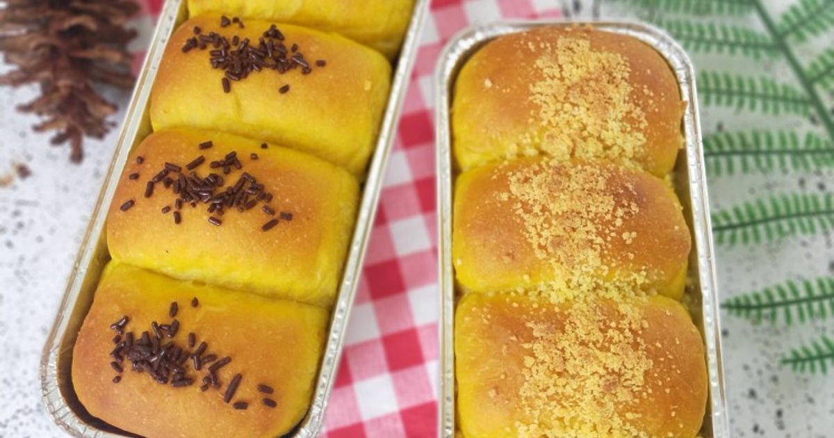 Resep Roti Labu Kuning (Metode Autolisis, Tanpa Telur) oleh Bunda Ei ...