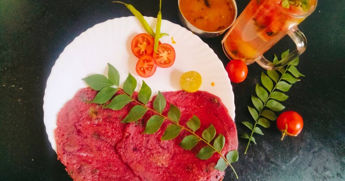 BEETROOT PANCAKE (Beetroot CHILLA) 😋 Recipe by Jyoti Prakash Assudani ...