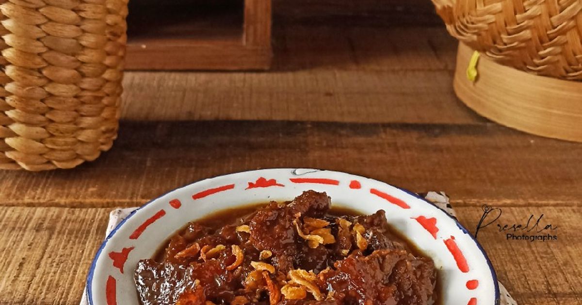 Resep Terik Daging Sapi Ala Kondangan oleh Presella - Cookpad