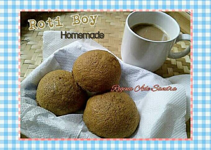 Resep Roti Boy-ku ☕ oleh Regina Ade Sandra - Cookpad