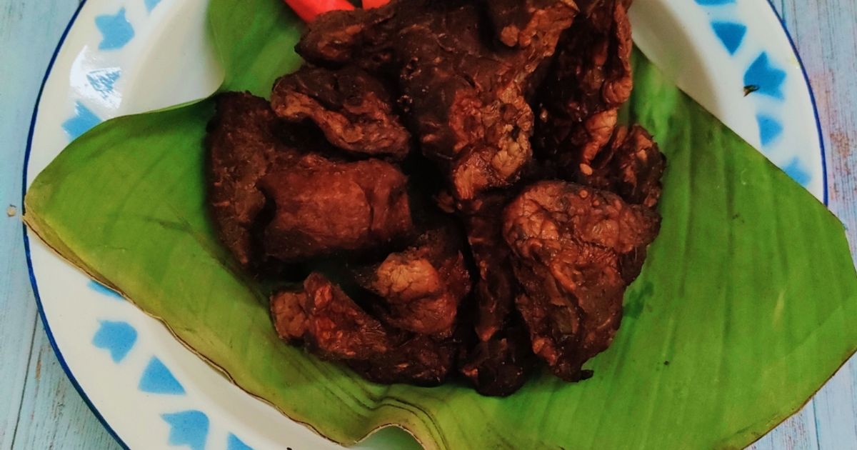 Resep Paru Sapi Goreng, Empuk Dan Renyah oleh ️Bunda Lia ️ - Cookpad