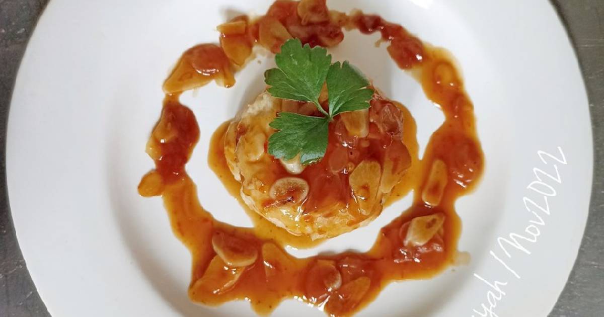 Resep Steak Tahu Saus Asam Manis oleh Sitti Rahmawaty - Cookpad