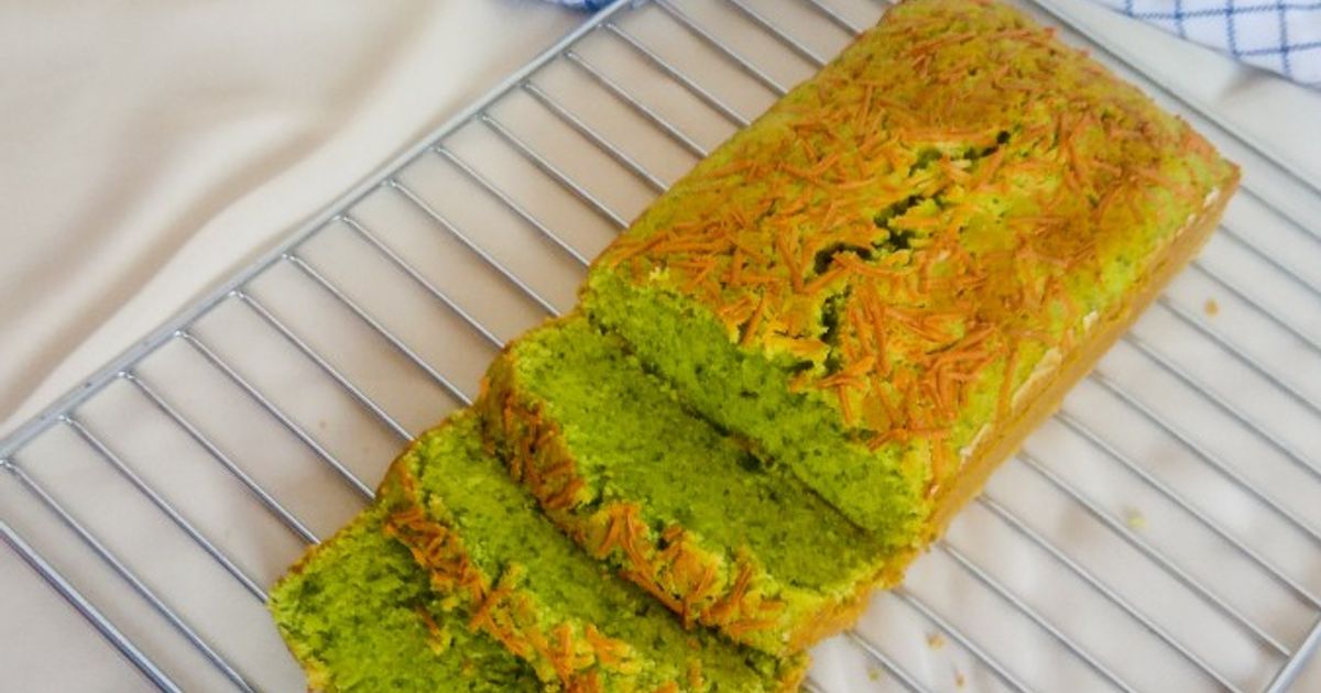 Resep Pakcoy Cake (Bolu Pakcoy) oleh Rara Debtasari - Cookpad