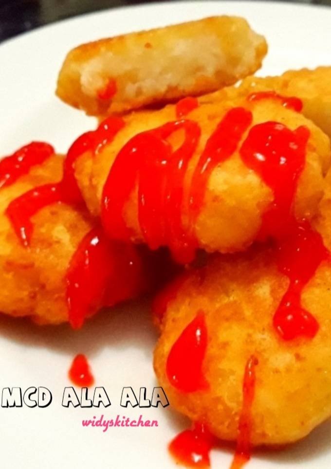 Resep Nugget Mcd Ala-Ala / KW oleh Widy's Kitchen - Cookpad