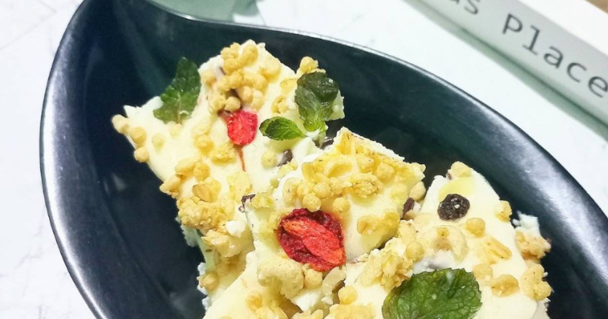 Resep Yoghurt Bark oleh Setia Memasak - Cookpad