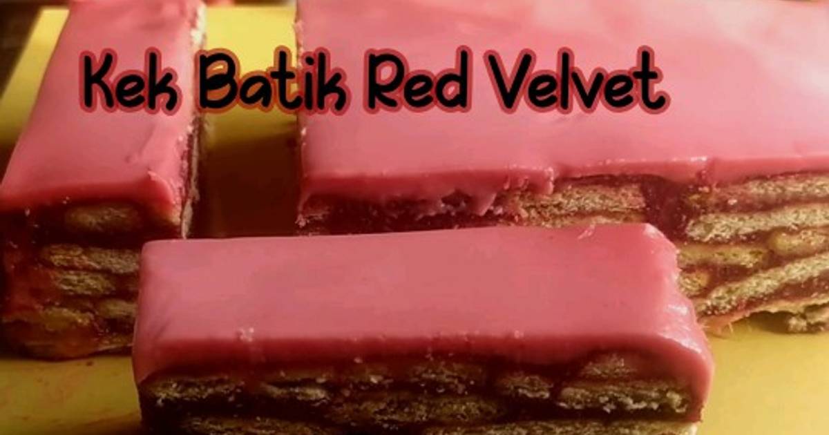 Resipi Kek Batik Red Velvet oleh Ani Delighted - Cookpad