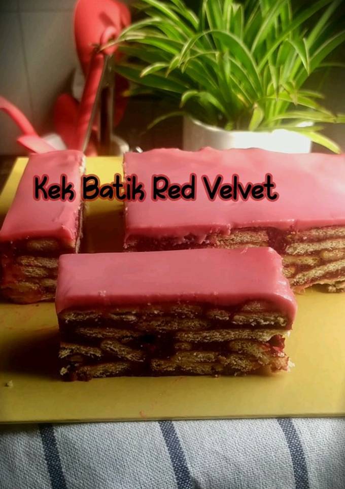 Resipi Kek Batik Red Velvet oleh Ani Delighted - Cookpad