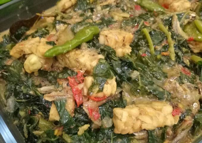 Resep Gulai tempe teri daun pepaya oleh ayomi - Cookpad